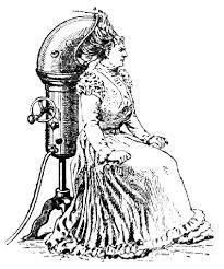 1888- When the first hair dryer was made like a