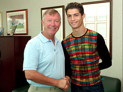 12 de Agosto 2003 - 15 anos - Cristiano Ronaldo - "Acham que eu sou bom ...