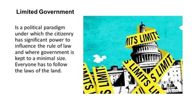 Limited Government