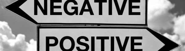 [Street signs with the words positive and negative]. (n.d.). Retrieved ...