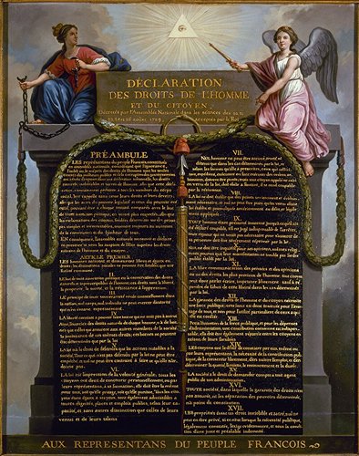 Declaration of the Rights of Man and of the Citizen, Declared August ...