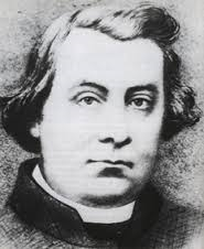 A portrait of Father Gerald Ward.