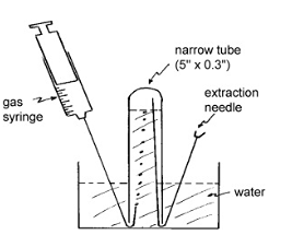 Example of experiment John Dalton would've performed.