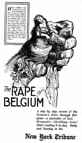 The rape of Belgium