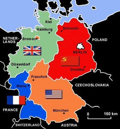 Postwar occupation and division of Germany (May 8, 1945)