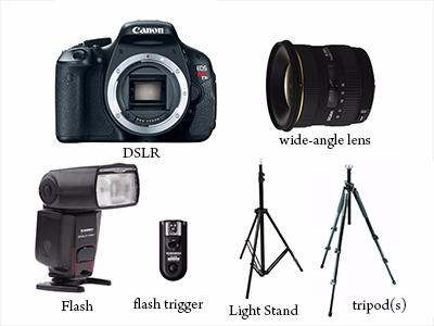 Here are a few of the basic equipment that will help you get started.