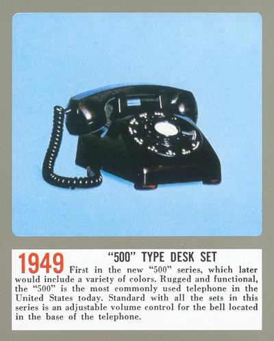 This is the Model 500 telephone