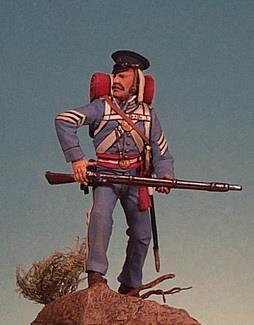 A Mexican infantryman