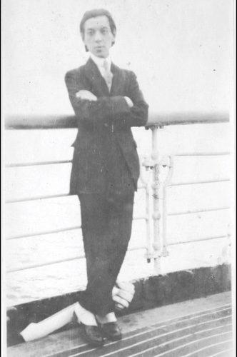 “Michio Ito on Deck - At 19, aboard a ship to Germany, via France ...