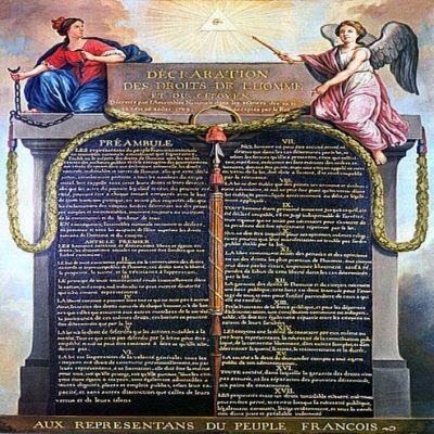 Declaration of the Rights of Man and Citizens Adopted, August 26, 1789