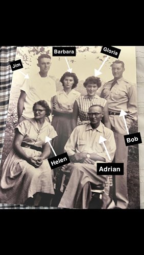Helen and Adrian with their kids