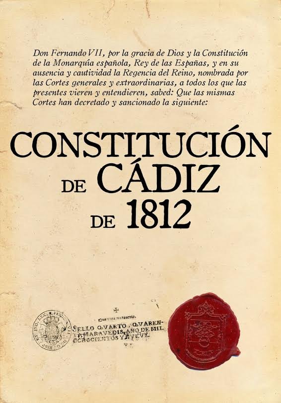 CONSTTITUCIÓN DE CADIZ 1812
