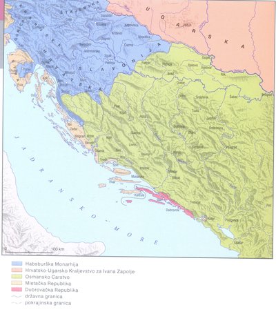 HRVATSKA 1537.