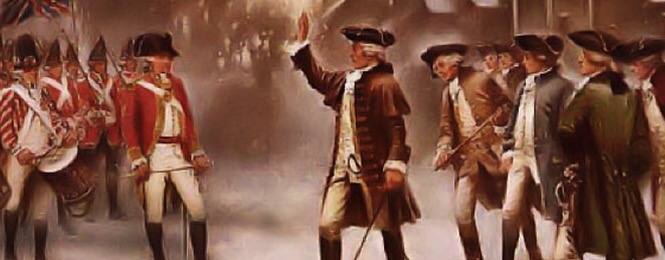 The Meeting of the British and the Colonists