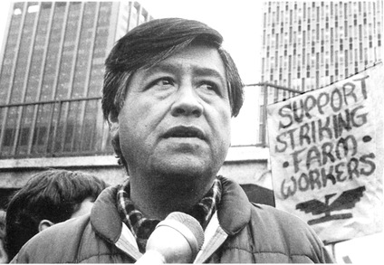 Photo of Cesar Chavez, founder of United Farm Workers