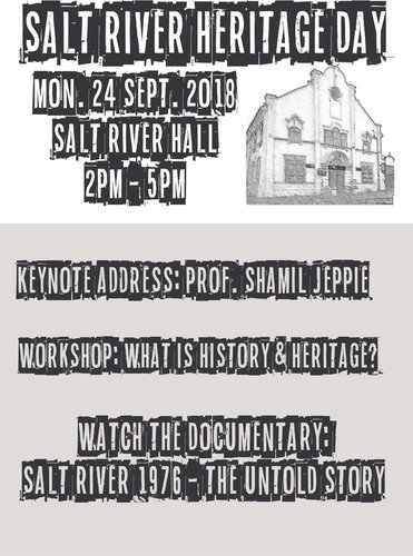 24 september 2018 salt river heritage society launch