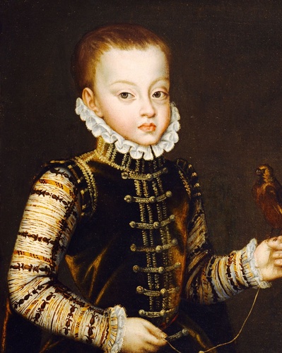 Young picture of Phillip II of Spain, Pinterest