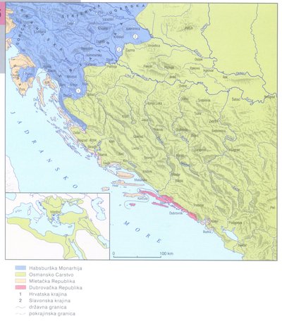 HRVATSKA 1593.