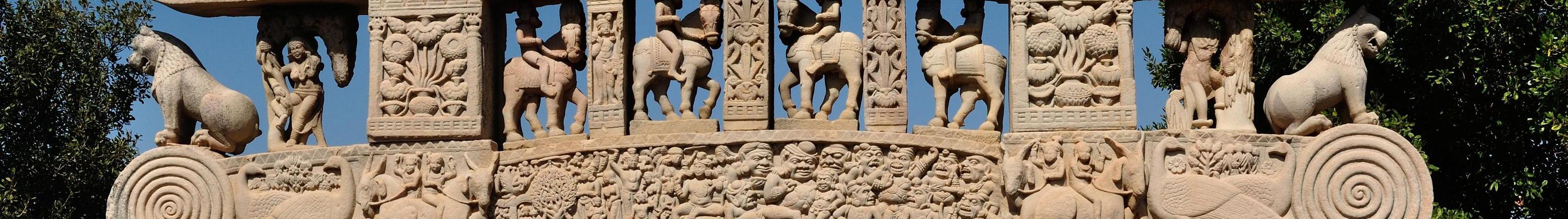 Torana Gate at The Great Stupa at Sanchi