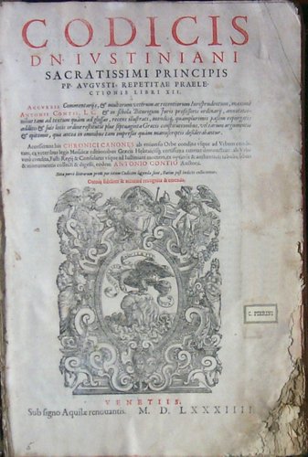 Codex Iustinianus (529-534 d.C)