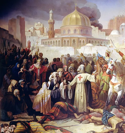 Crusaders Taking Back the Holy Kingdom of Jerusalem