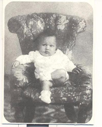 Celia as a Baby.