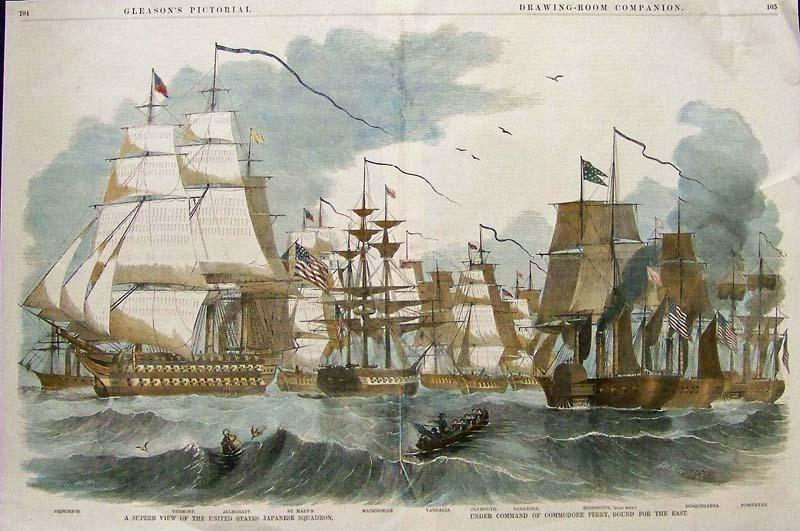 The Opening of Japan to Matthew Perry, July 8, 1853