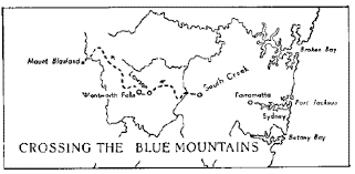 THE ROUTE THAT BLAXLAND, LAWSON AND WENTWORTH TOOK