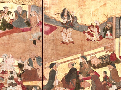 “Okuni Kabuki zu”Kyoto National Museum collection