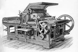 The invention of lithography was very important. It was invented in ...