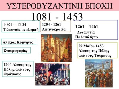 ΒΥΖΑΝΤΙΝΗ ΠΕΡΙΟΔΟΣ