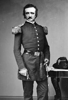 A picture of Poe in the military