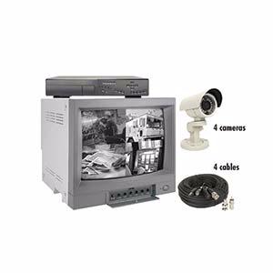 This is a picture of one of the first CCTV security systems.