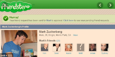 Friendster was extremely popular in the early 2000s. This is a photo of ...