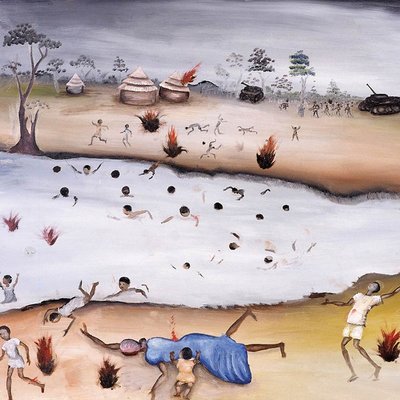 In chapter 13, Salva had to swim across the Gilo river. This was ...