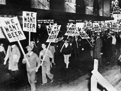 Why did America ban alcohol in the first place?