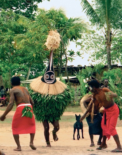 Tubuan Mask being danced 1990