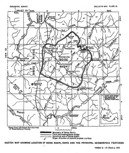 The Heart of the Boise Basin Boundary