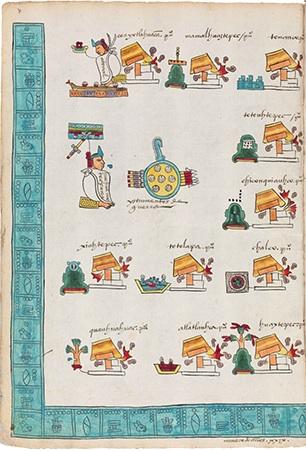 "The 'Codex Mendoza', pt. 1." Codex Azcatitlan. Luna, bodley30.bodley ...