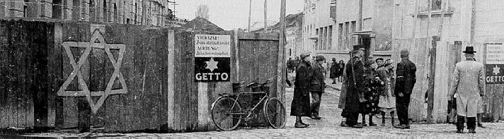 Warsaw Getto, the place that Solomon lived & worked in his early life