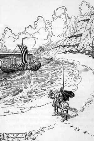 Danish Coast Guard Spies Beowulf's Ship