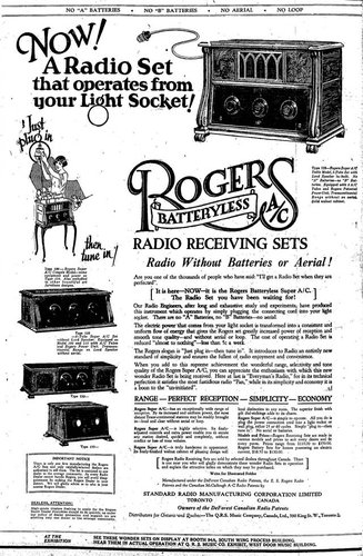 Propaganda promoting Rodger's new invention
