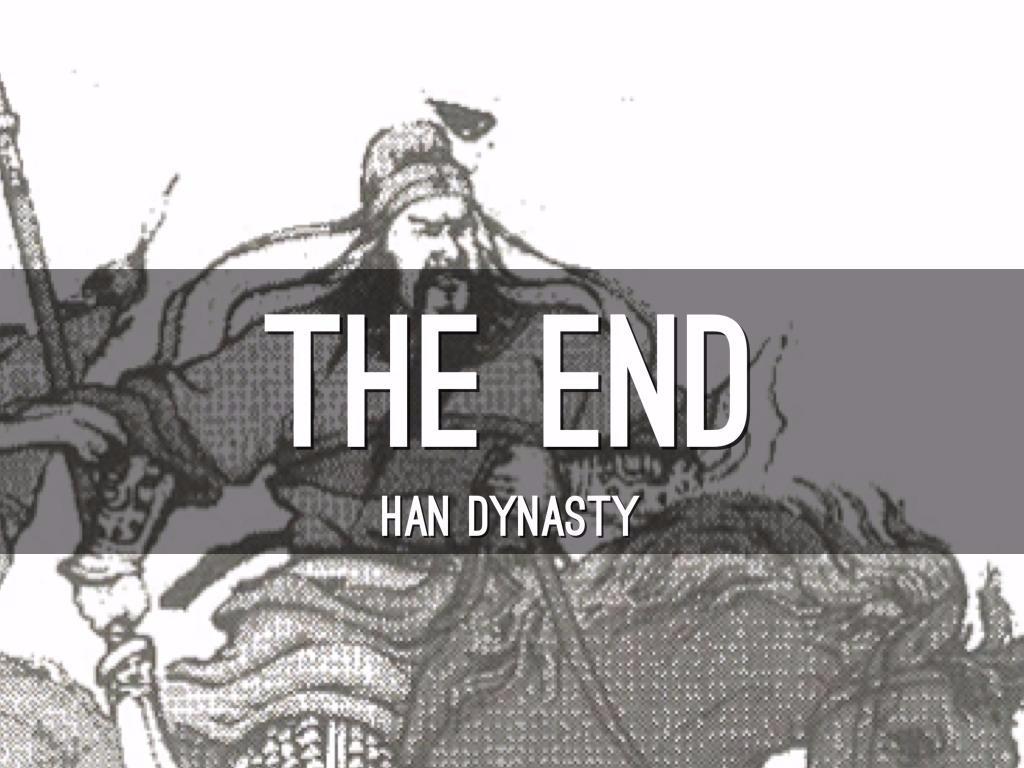 The Dynasty came to an end when the emperor at the time was overthrown ...