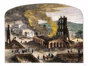 The Burning of Lawrence happened in Lawrence when Sheriff Samuel Jones ...
