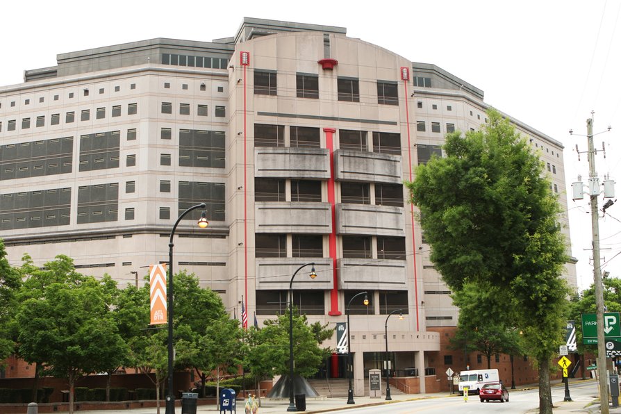 The Atlanta City Detention Center on Peachtree Street in Atlanta was ...