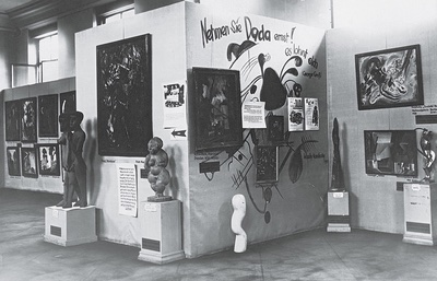 The Dada Wall in Room 3 of the "Degenerate Art" ("Entartete Kunst ...