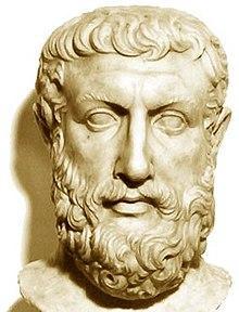 Greek scholar named Empedocles proposed an idea that matter was made up ...
