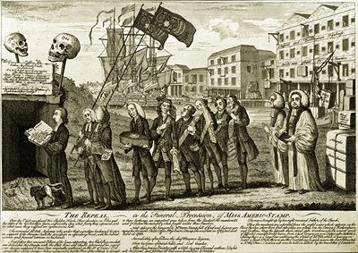 Why were the colonists upset about the stamp act?