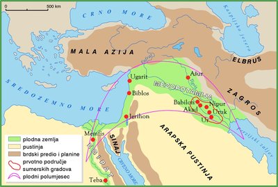 Položaj Ura na karti.