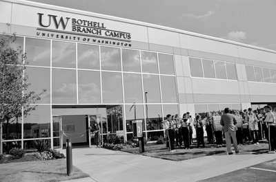 Opening day at UW Bothell's Canyon Park site